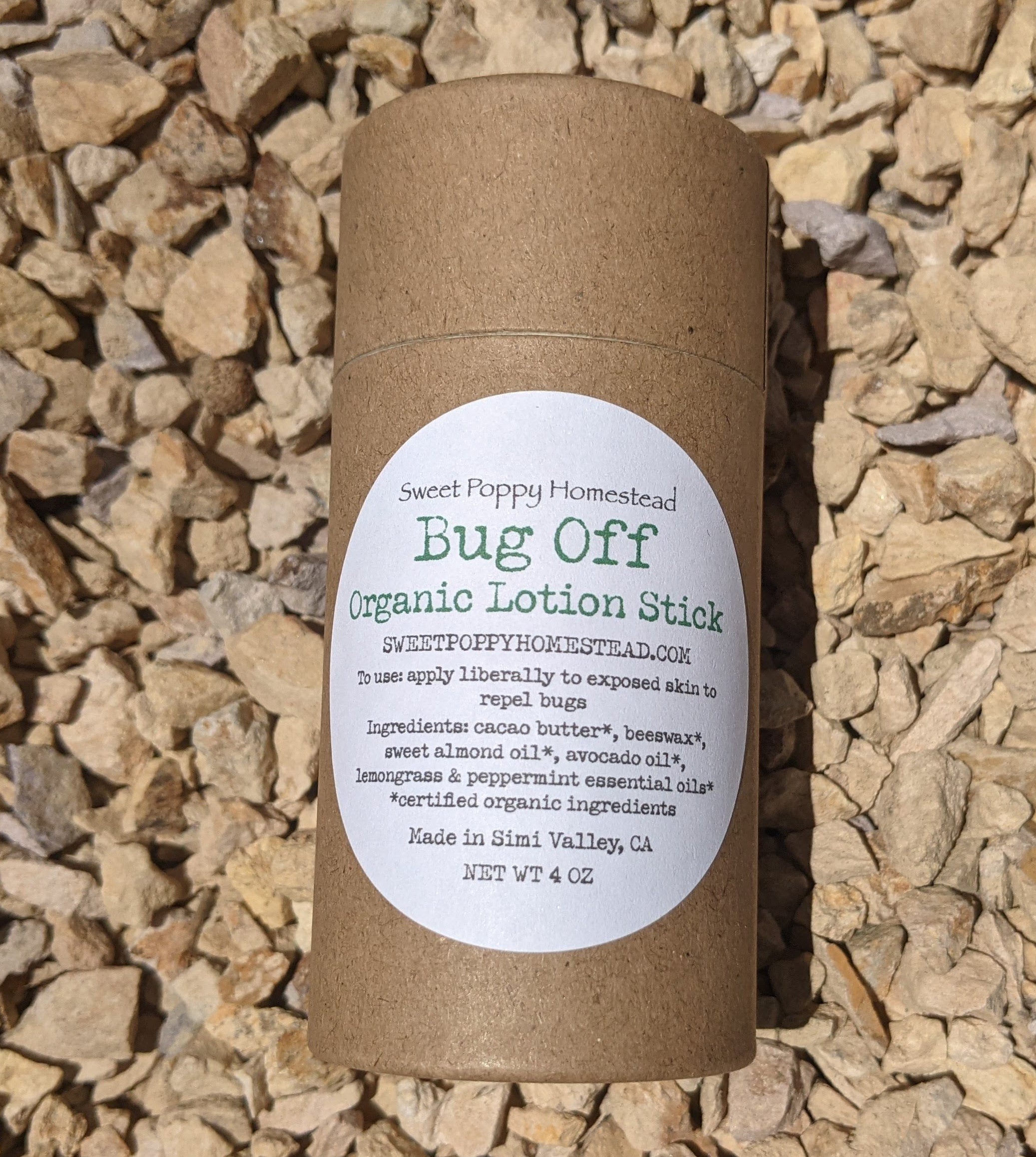Large Bug Off Lotion Stick – SWEET POPPY HOMESTEAD